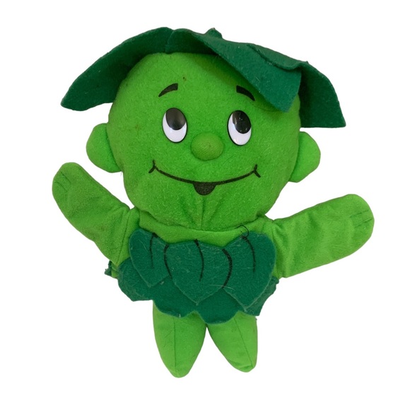 Toys | Vintage Puppet Stuffed Jolly Green Giant Sprout Plush Doll ...